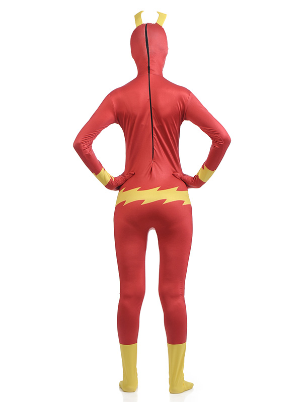 3D Printed Flash Girl Cosplay Costume Spandex Halloween Suit [JH019 ...