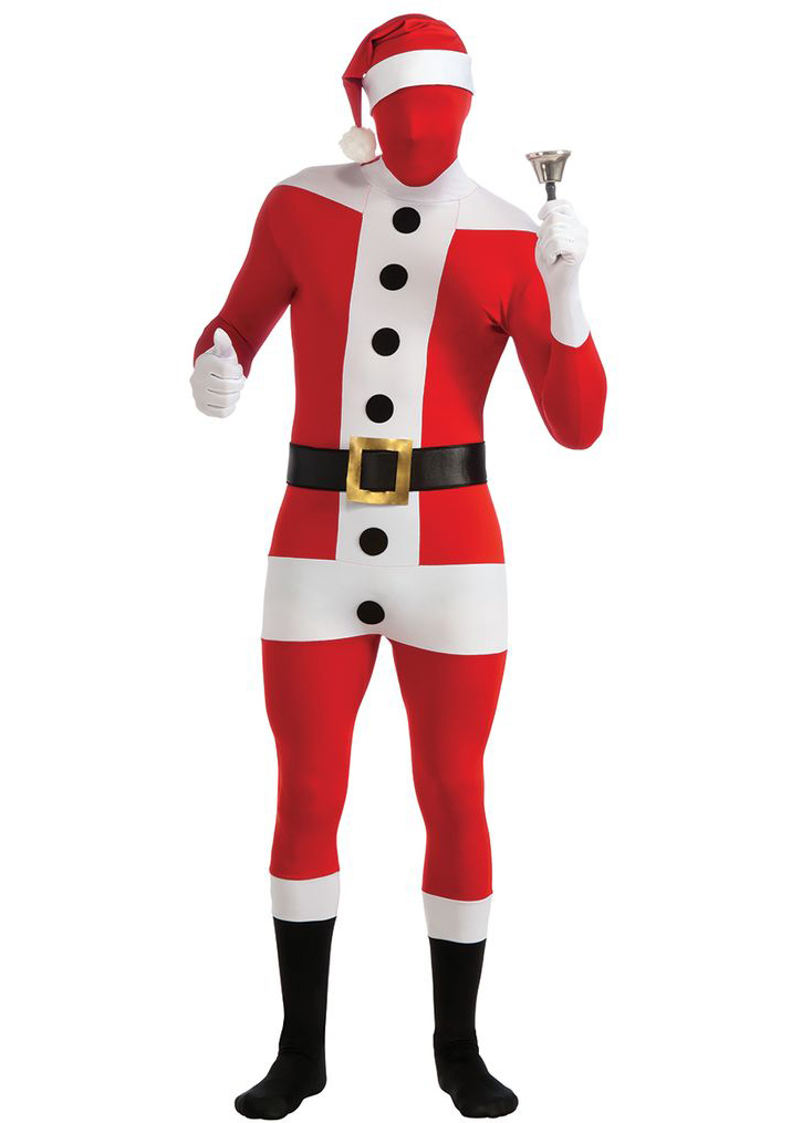 Red And White Santa Claus Costume Christmas [16061745] - $40.99 ...